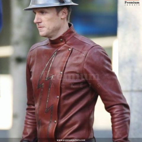 Flash Leather Jacket Associated to Jay Garrick in The Flash