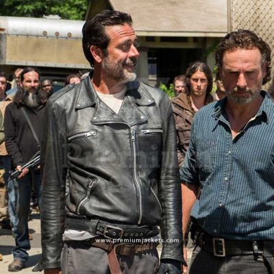 Negan Leather Jacket of Movie The Walking Dead