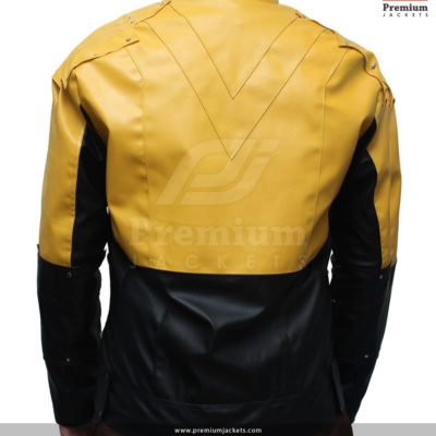 Reverse Flash Leather Jacket with Fine Quality for Sale