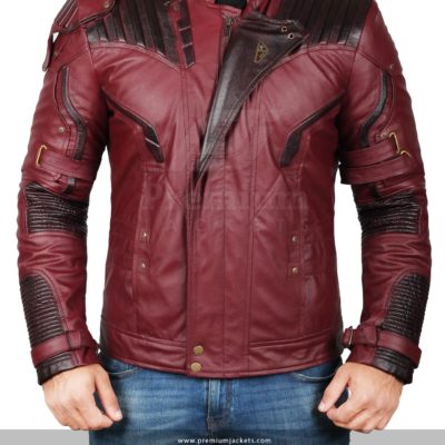 Star Lord Leather Jacket of Film Avengers Endgame